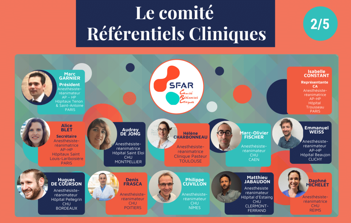 Référentiels Cliniques - La SFAR